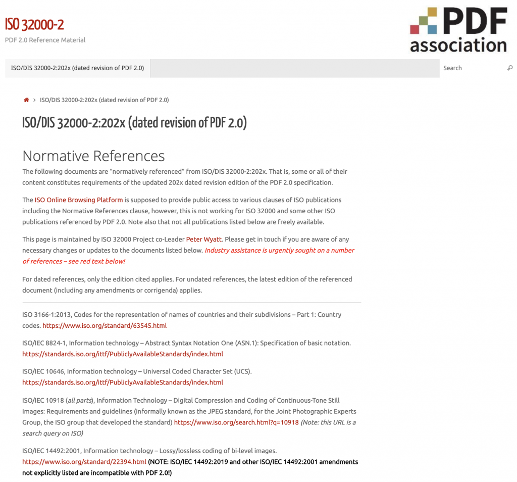 Resources – PDF Association