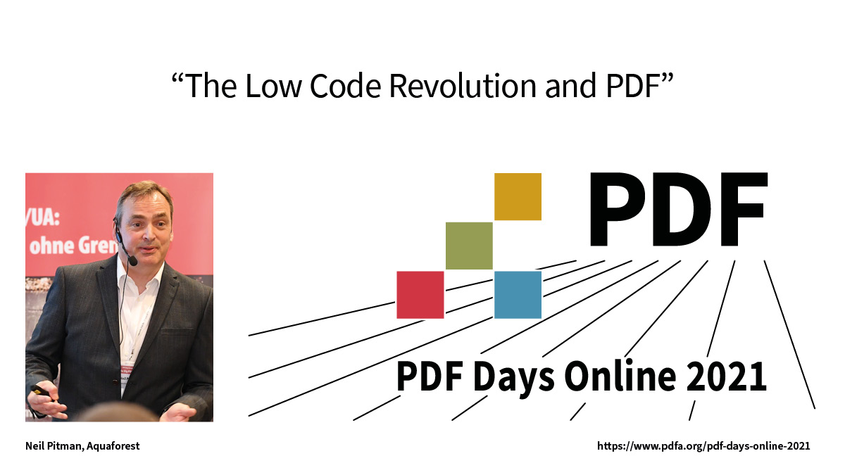The Low Code Revolution and PDF – PDF Association