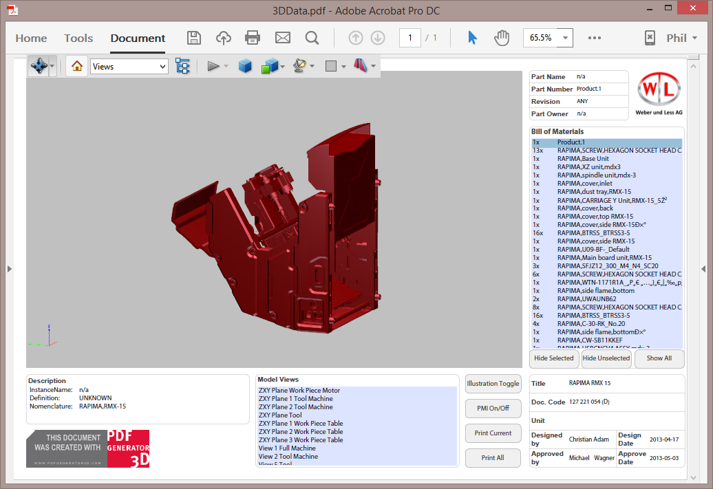 3D PDF showcase – PDF Association