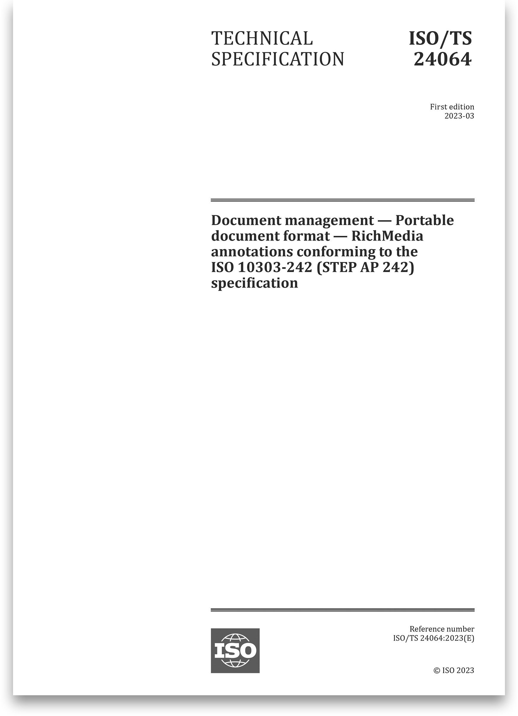 ISO/TS 24064 – PDF Association
