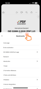 PDF-UX: Bookmarks – PDF Association