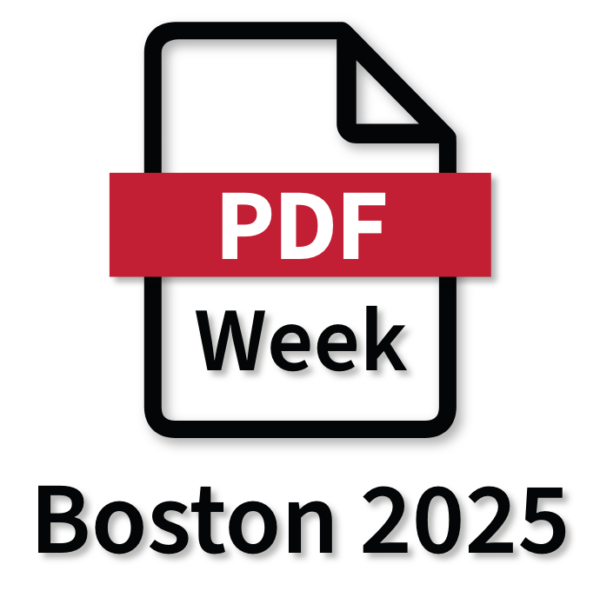 PDF Week Boston 2025 – PDF Association