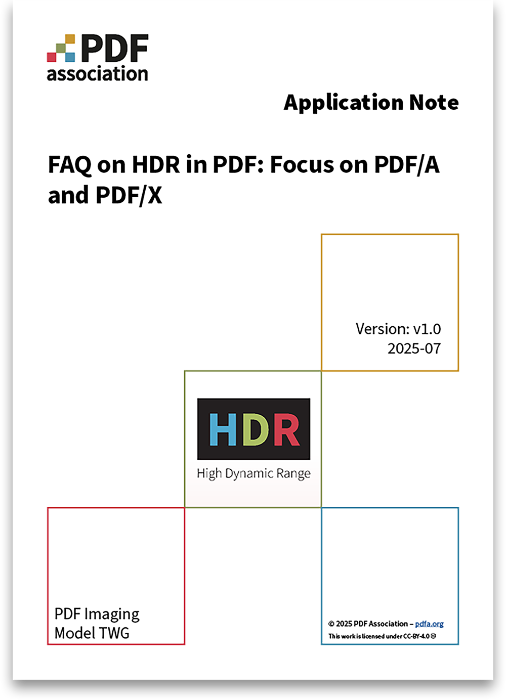 FAQ on HDR in PDF – PDF Association